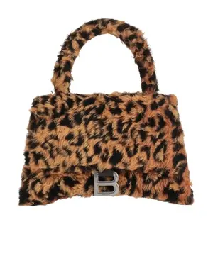 Balenciaga Leopard Print Handbag