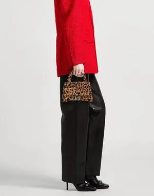 Balenciaga Leopard Print Handbag