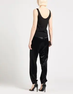 Saint Laurent Metallic Knit Sleeveless Top