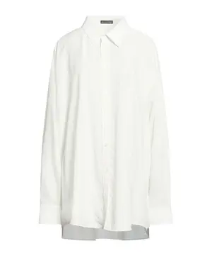 Balenciaga Minimalist Long Sleeve Shirt - White