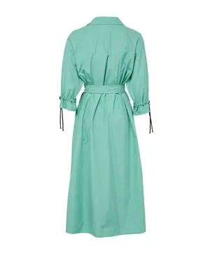 Max Mara Belted Maxi Dress