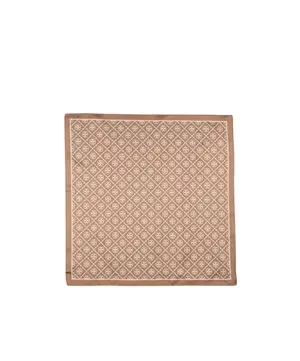 Tory Burch Two-tone Satin Square Scarf