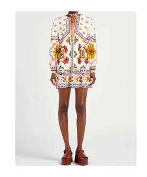 Farm Rio Long-sleeved Dress