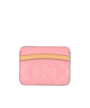 Tory Burch Multicolor Leather Card Holder