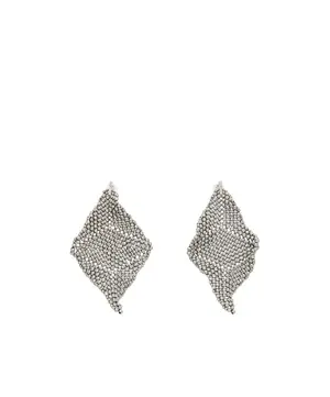 Brunello Cucinelli Stud Closure Earrings - Gray