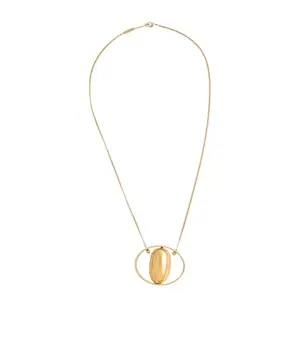 Chloé Minimalist Metal Necklace - Yellow