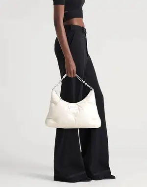 MAISON MARGIELA Brand Logo Hobo Bag