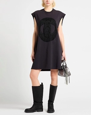 MAISON MARGIELA Solid-color T-shirt Skirt