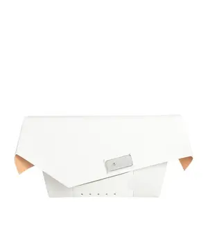 MAISON MARGIELA Large Solid Color Handbag - White