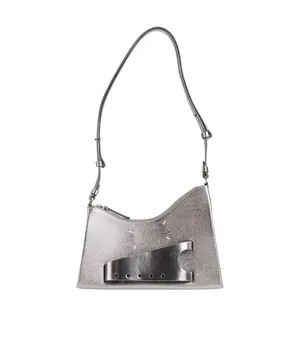 MAISON MARGIELA Medium Metal Leather Shoulder Bag