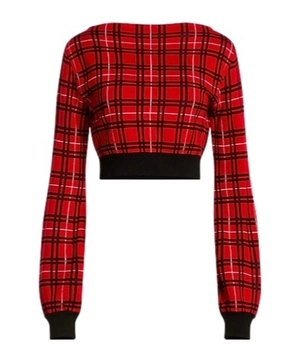 Marni Checked Wool Knitted Sweater