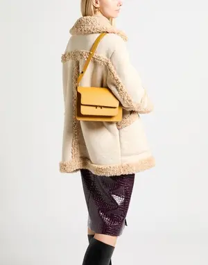 Marni Solid-color Flap Shoulder Bag