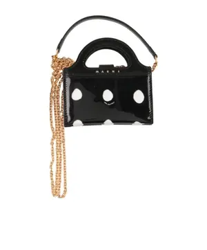 Marni Polka Dot Patent Leather Bag