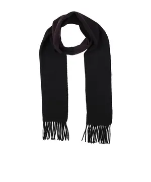 Rag & Bone Two-tone Knit Scarf - Black