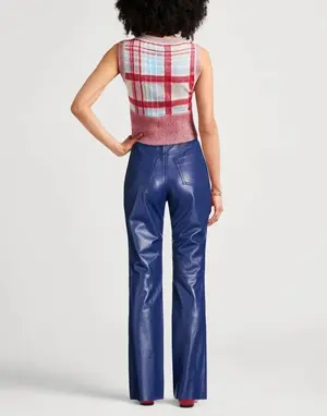 Marni Leather Bootcut Trousers