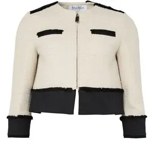 Max Mara Tweed-effect Jacket