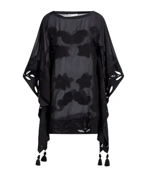 Tory Burch Embroidered Kaftan Top