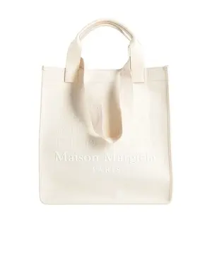 MAISON MARGIELA Large Solid Color Handbag - White