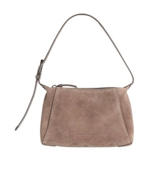 Brunello Cucinelli Suede Underarm Bag
