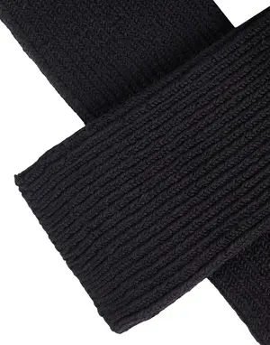Rick Owens Solid-color Knitted Leg Guards