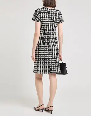 Dolce & Gabbana Crewneck Flared Dress