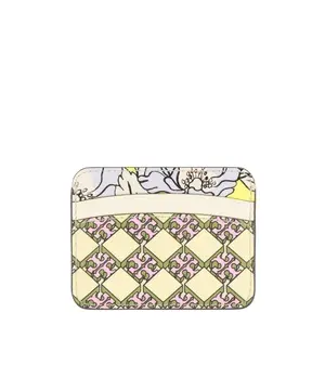 Tory Burch Leather Cardholder - Multicolor