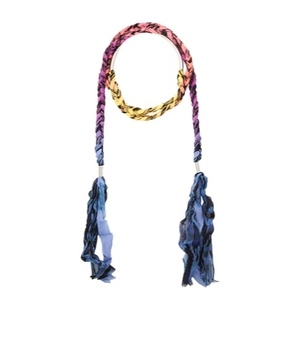 Isabel Marant Étoile Metal Georgette Necklace - Blue