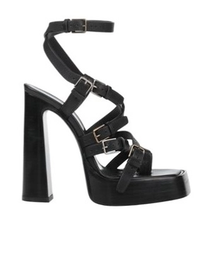 Saint Laurent Simple Leather Sandals