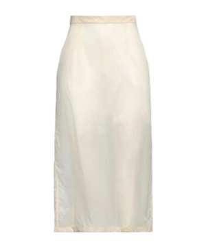 MAISON MARGIELA Simple Solid-color A-line Skirt