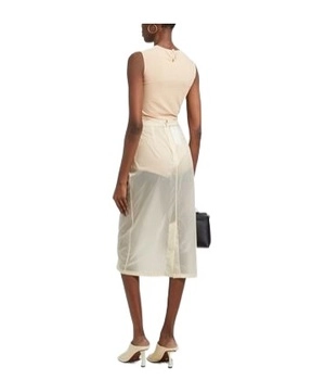 MAISON MARGIELA Simple Solid-color A-line Skirt
