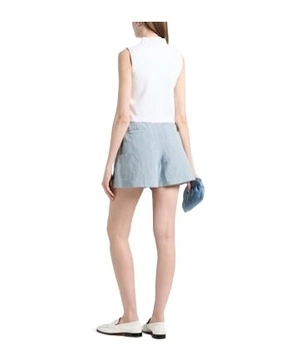 Brunello Cucinelli Solid Color Twill Shorts
