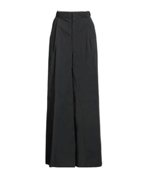 MAISON MARGIELA Solid Color Flared Pants - Black