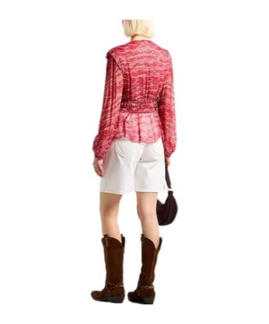 Isabel Marant Étoile Chiffon Ruffled Blouse