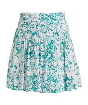 Isabel Marant Étoile Printed Flared Midi Skirt