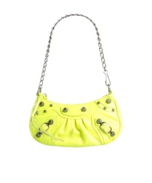 Balenciaga Medium Leather Shoulder Bag