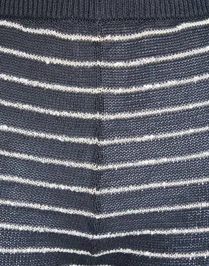 Brunello Cucinelli Lightweight And Comfortable Striped Hot Pants