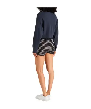 Brunello Cucinelli Lightweight And Comfortable Striped Hot Pants
