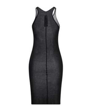 Rick Owens Simple Sleeveless T-shirt Dress