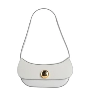Marni Medium-sized Shiny Single-shoulder Bag - White