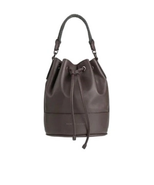 Brunello Cucinelli Solid-color Small Bucket Bag - Black