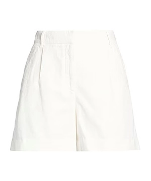 Brunello Cucinelli Solid Twill Shorts - White