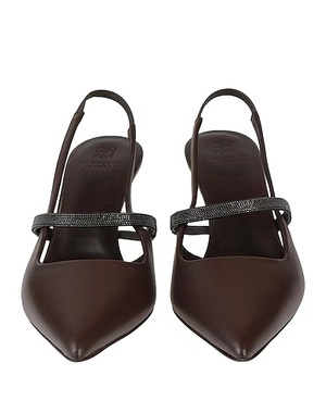 Brunello Cucinelli Two-tone Pointed-toe High Heels
