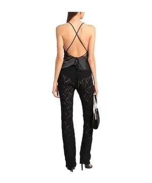 Chloé Solid Lace Straight-leg Pants