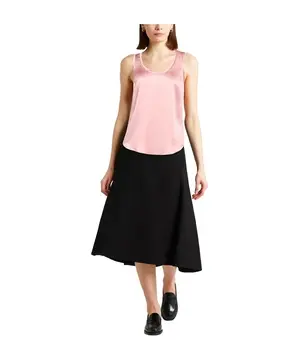 Brunello Cucinelli Fashion Solid-color Sleeveless Top