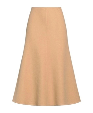 Chloé Simple Solid Wool Skirt