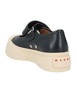 Marni Minimal Leather Ballet Flats