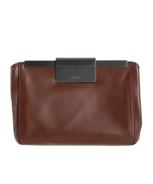Max Mara Medium-sized Minimalist Handbag - Red
