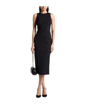 Max Mara Sleeveless Bodycon Midi Dress
