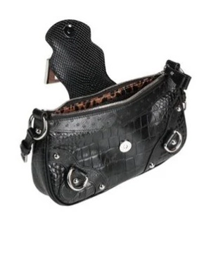 Balenciaga Croc-embossed Cowhide Flap Bag