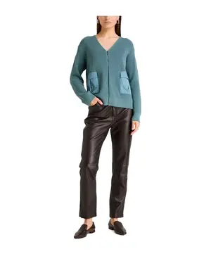 Max Mara Solid Knit Cardigan